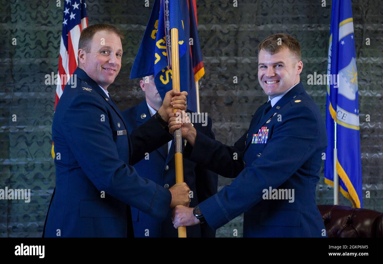 U.S. Air Force Col. Eric Schmidt, 36th Contingency Response Group ...