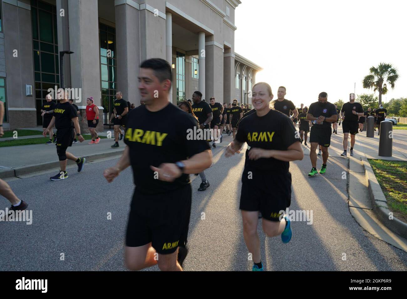 Army birthday run 246th hi-res stock photography and images - Alamy