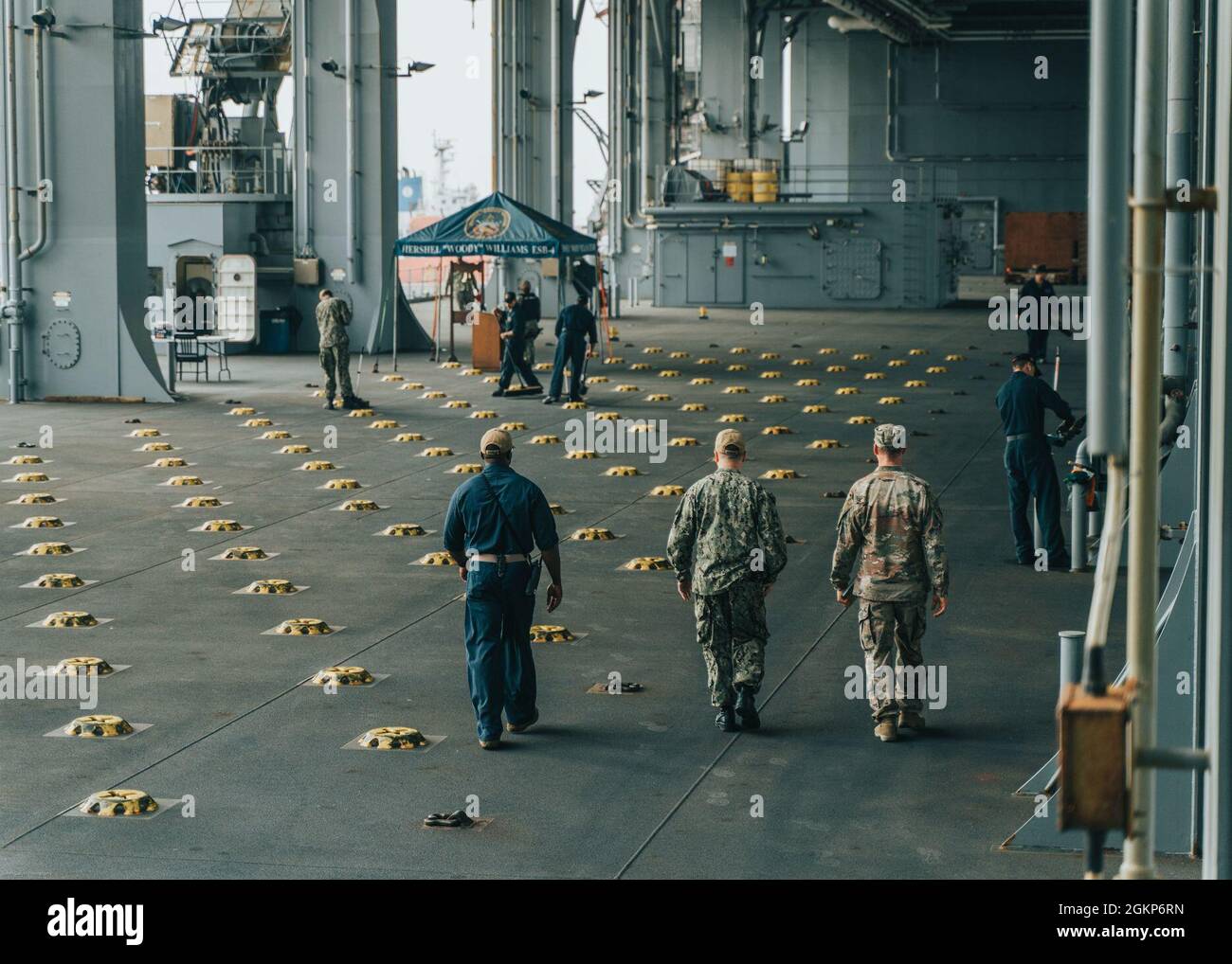 Capt. Michael Concannon, Commanding Officer of the Hershel "Woody ...