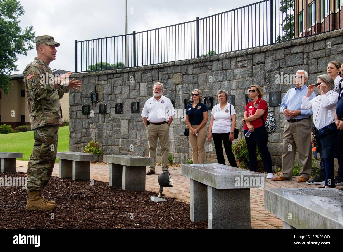 Army Maj. Gen. Thomas Carden, The Adjutant General of Georgia, gives ...