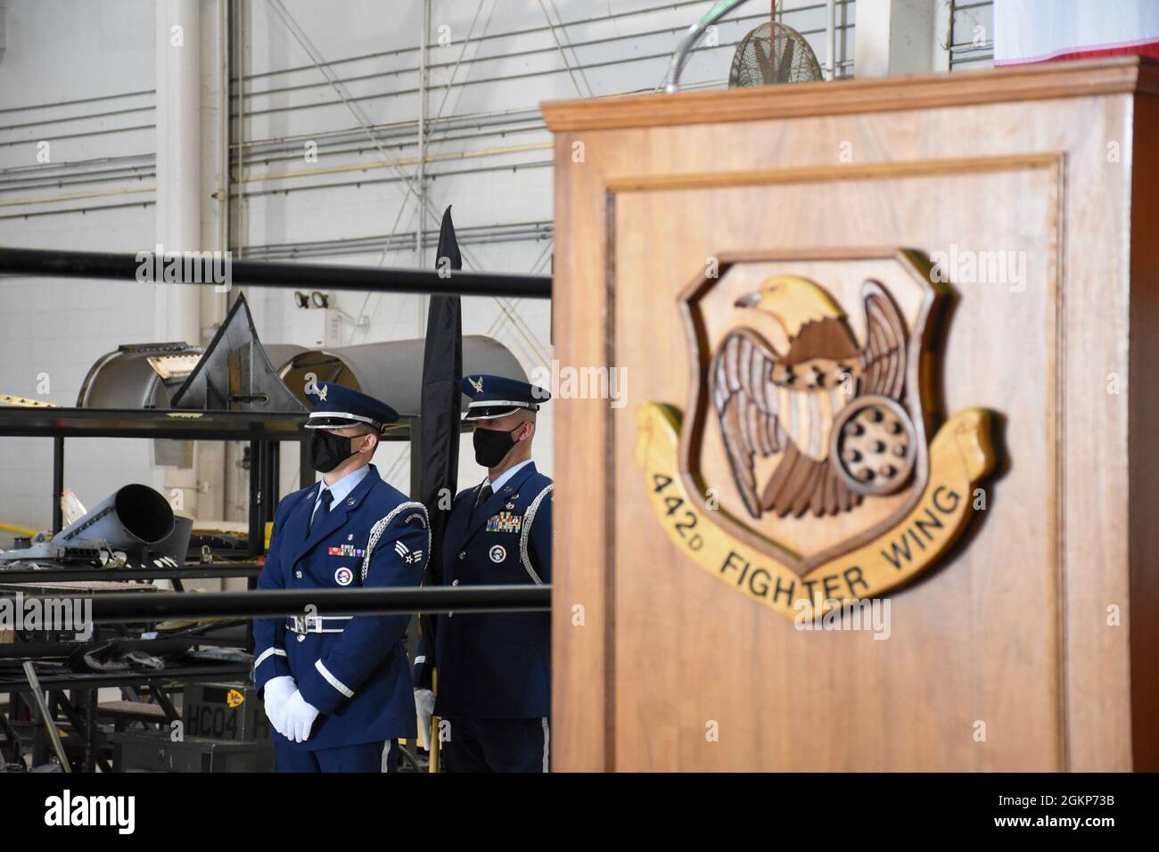 Senior Airman Christopher Tresmer, left, and Tech. Sgt. Jeremy ...