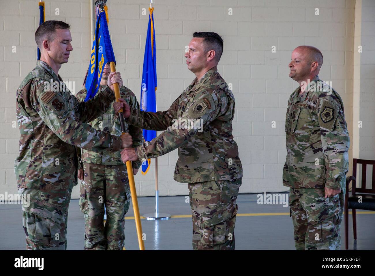 U.S. Air Force Lt. Col. Michael Lopez, commander of the 612th Air Base ...