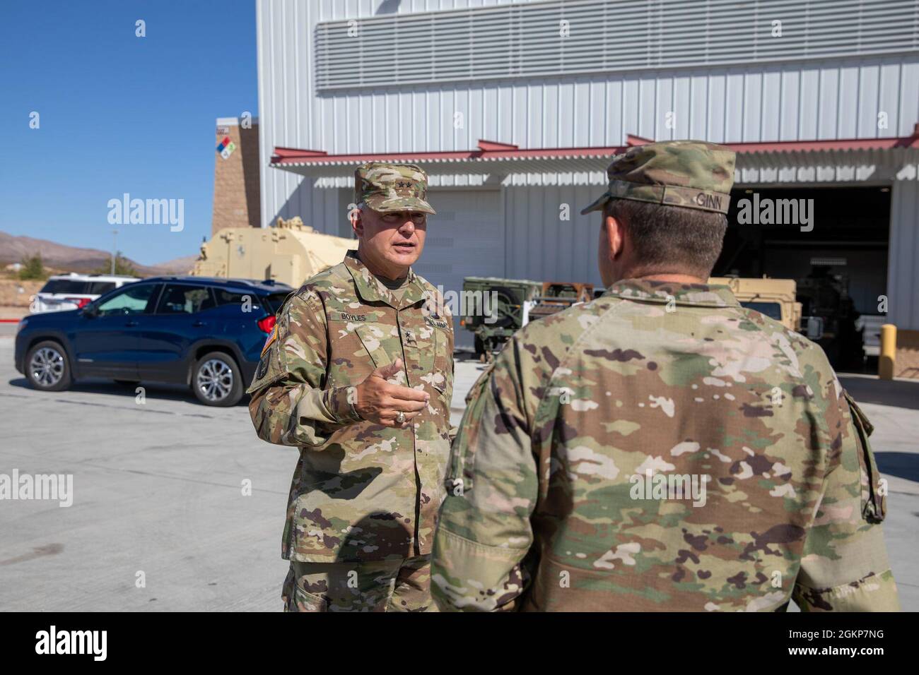 Maj. Gen. Janson D. Boyles, the adjutant general, Mississippi National ...