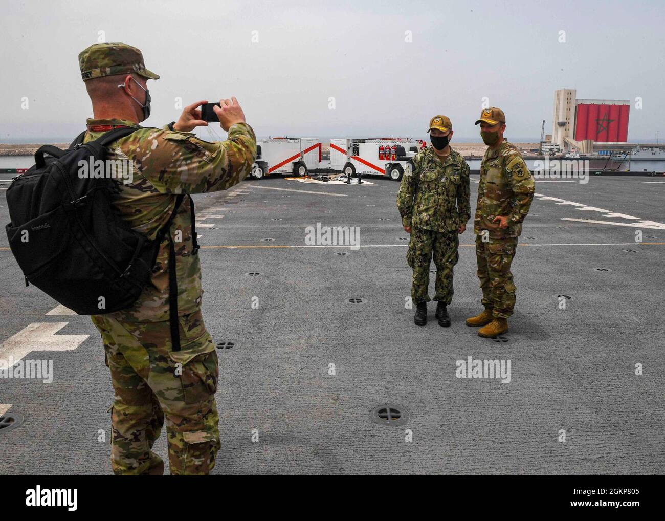 AGADIR, Morocco (JUNE 11, 2021) U.S. Army Major General Andrew Rohling ...