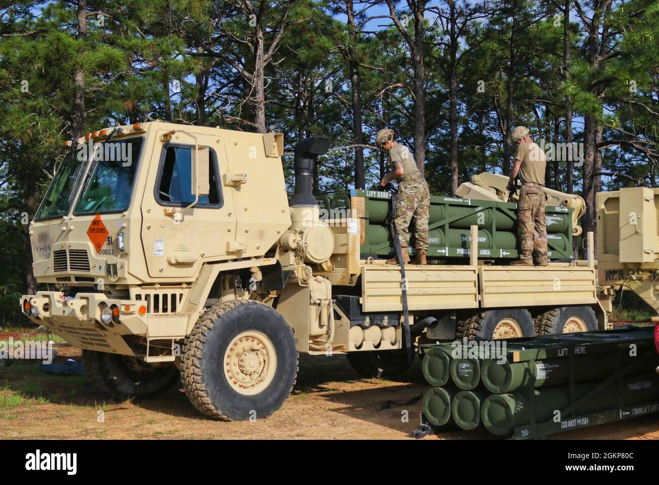 U.S. Army Spc. Diana Campuzano (left) and Sgt. John Mcnulty assigned to ...