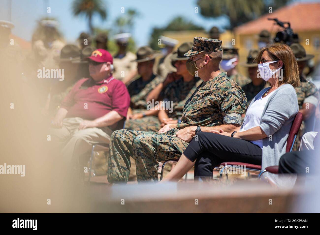 Brig Gen. Ryan P. Heritage, the Commanding General of Marine Corps ...