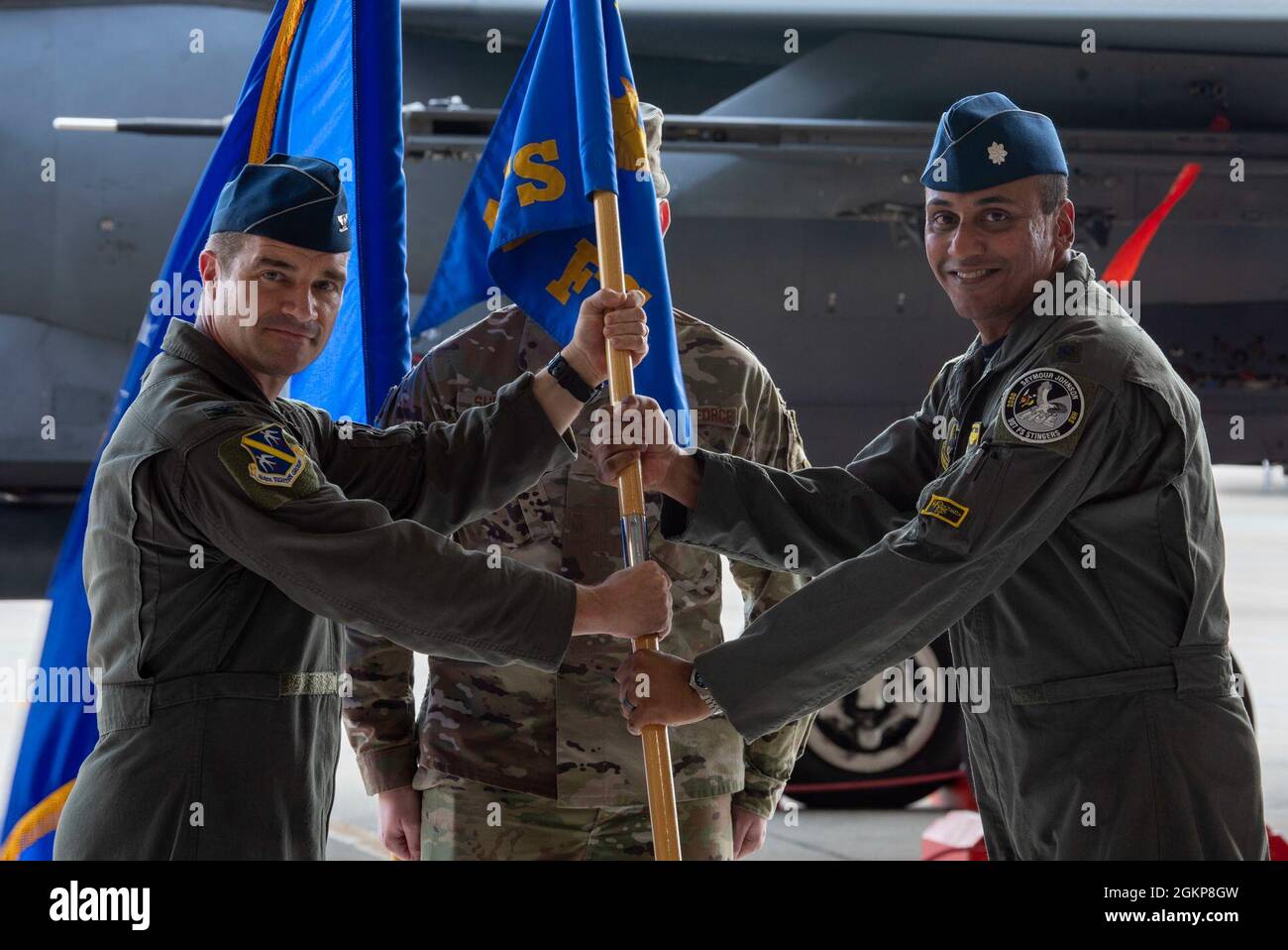 Lt. Col. Sriram Krishnan, incoming 307th Fighter Squadron commander ...