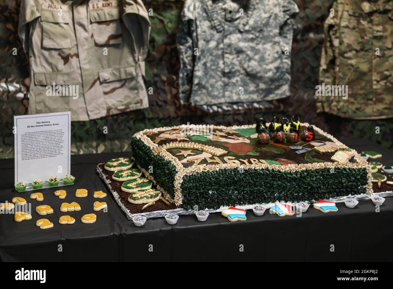 The Wolf Dining Facility (DFAC) showcases their intricately designed ...