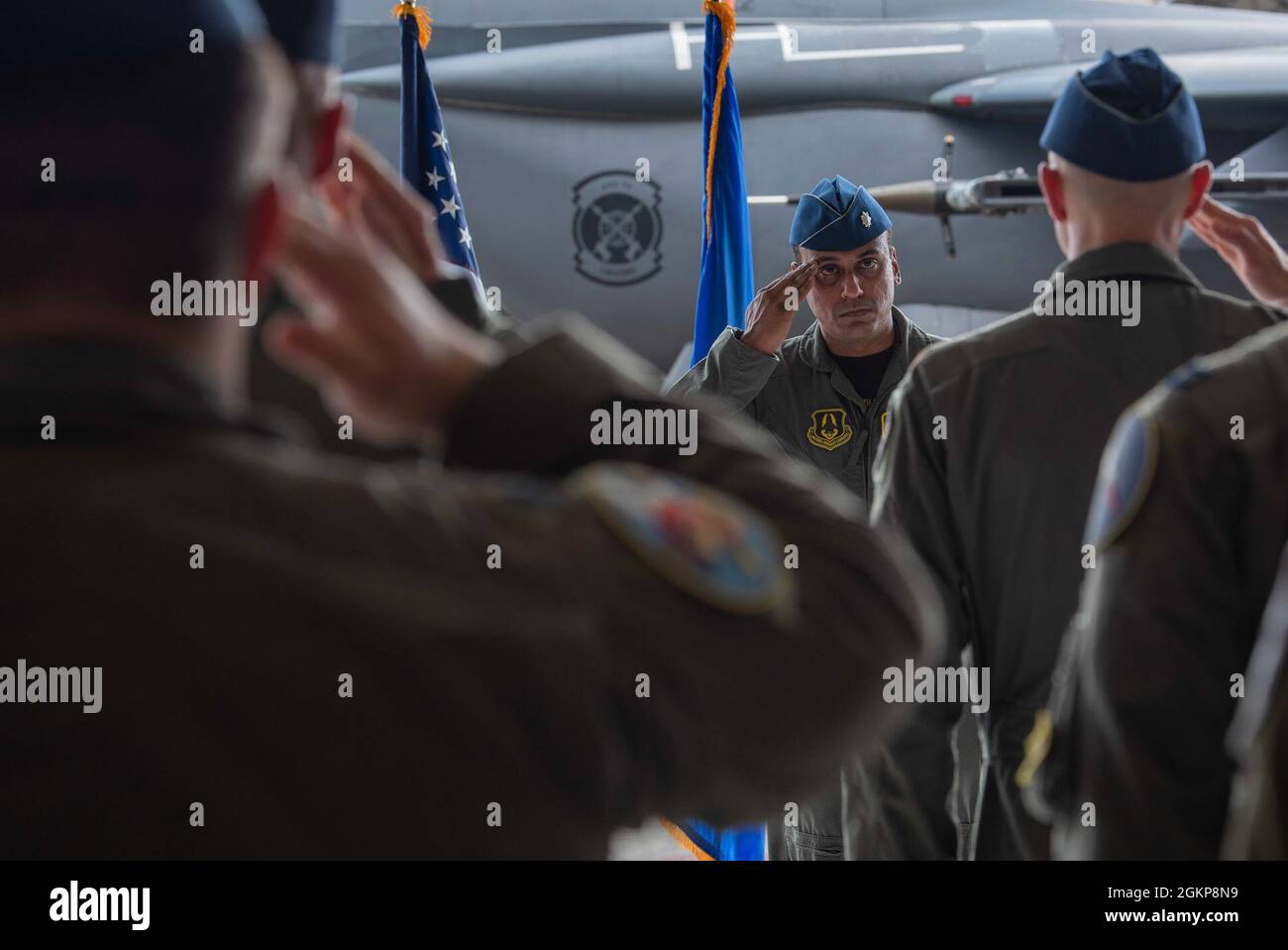 Lt. Col. Sriram Krishnan, incoming 307th Fighter Squadron commander ...