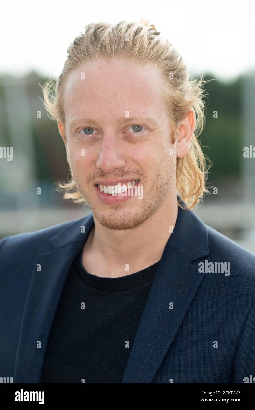 Come Levin attends the Balthazar photocall during the 23rd TV Fiction ...