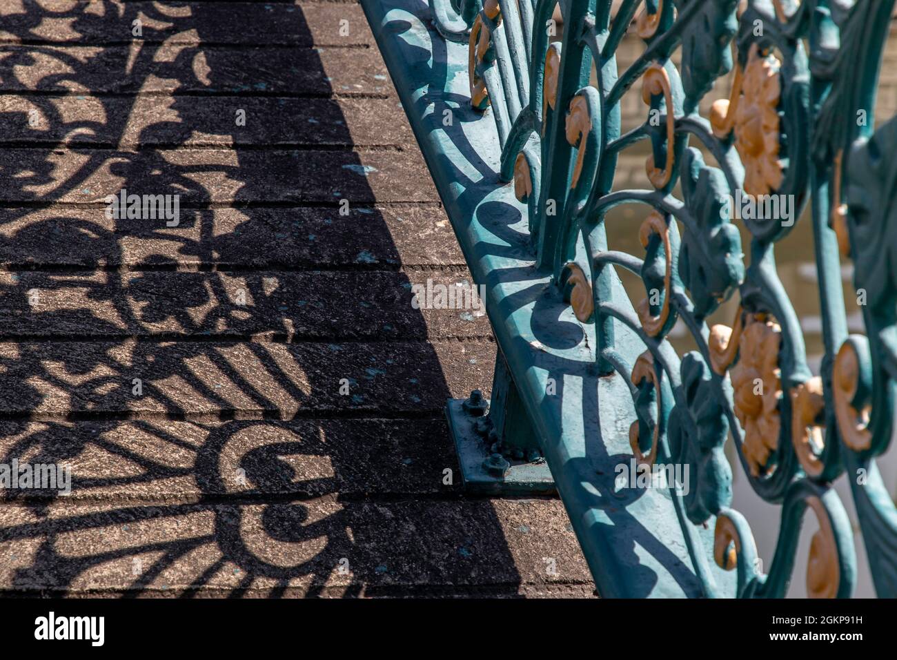 Decorative Cast Iron Bridge High Resolution Stock Photography and ...