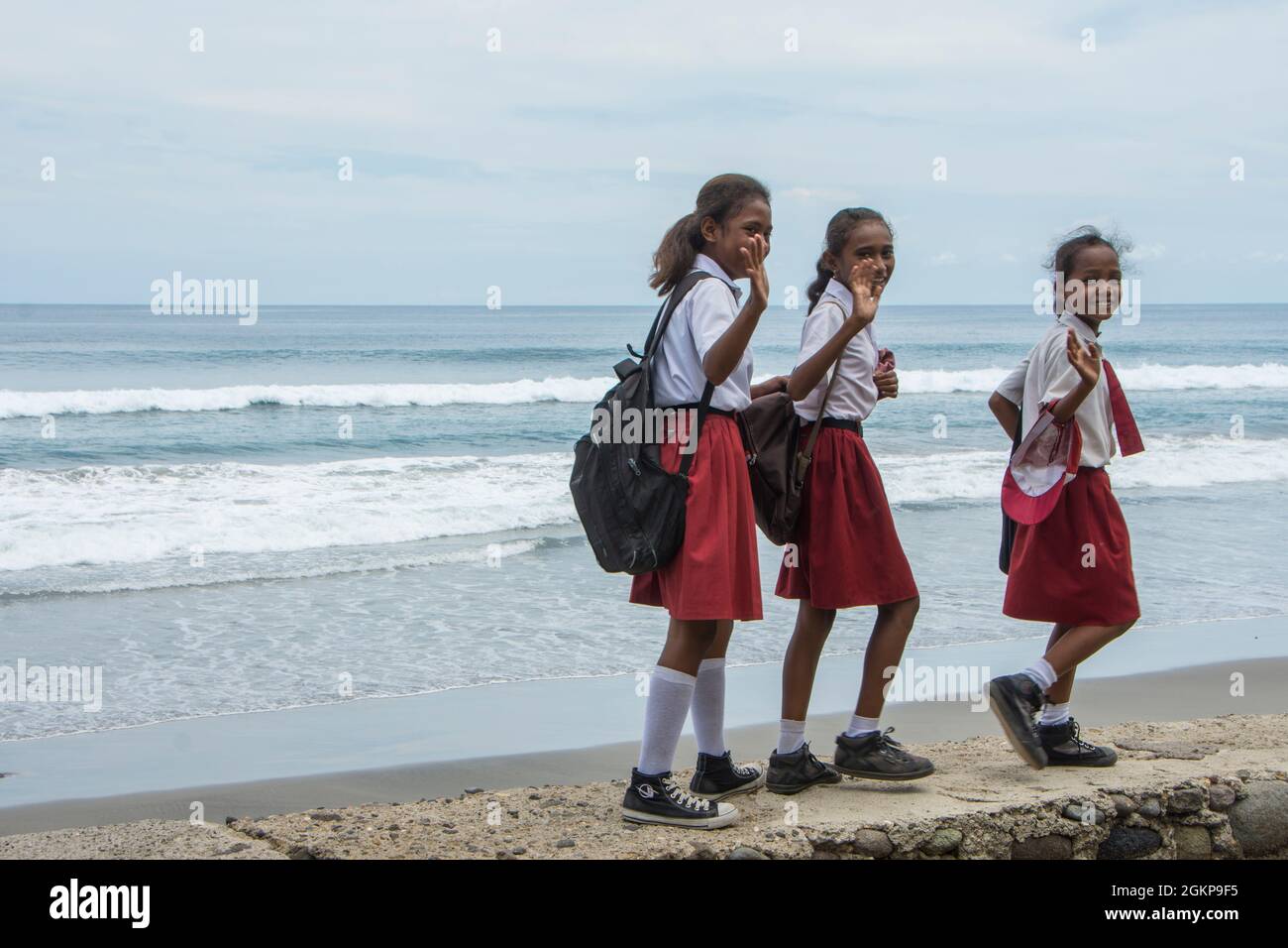 Children home from school uniform hi-res stock photography and images ...
