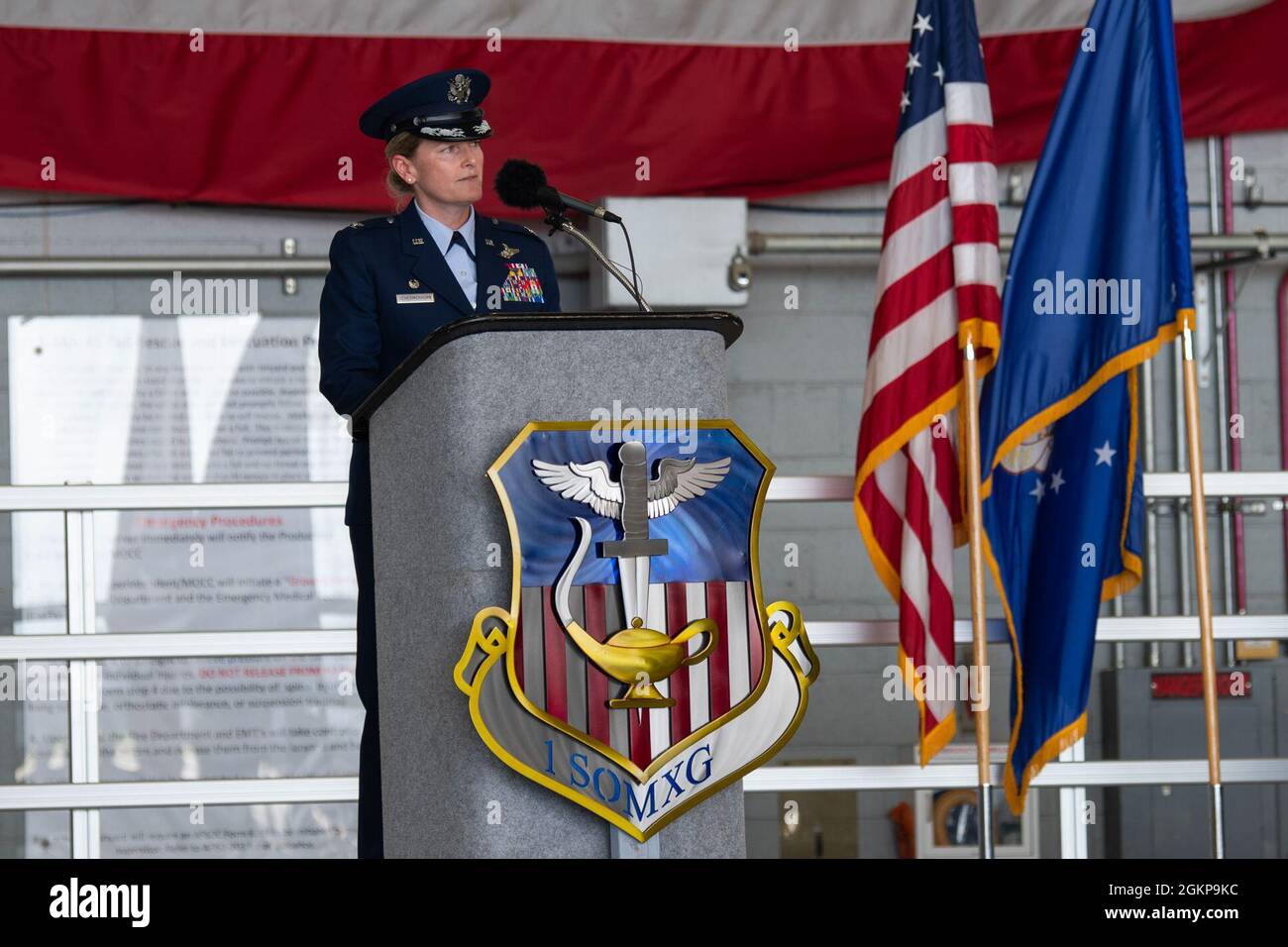 U.S. Air Force Col. Jocelyn Schermerhorn, 1st Special Operations Wing ...