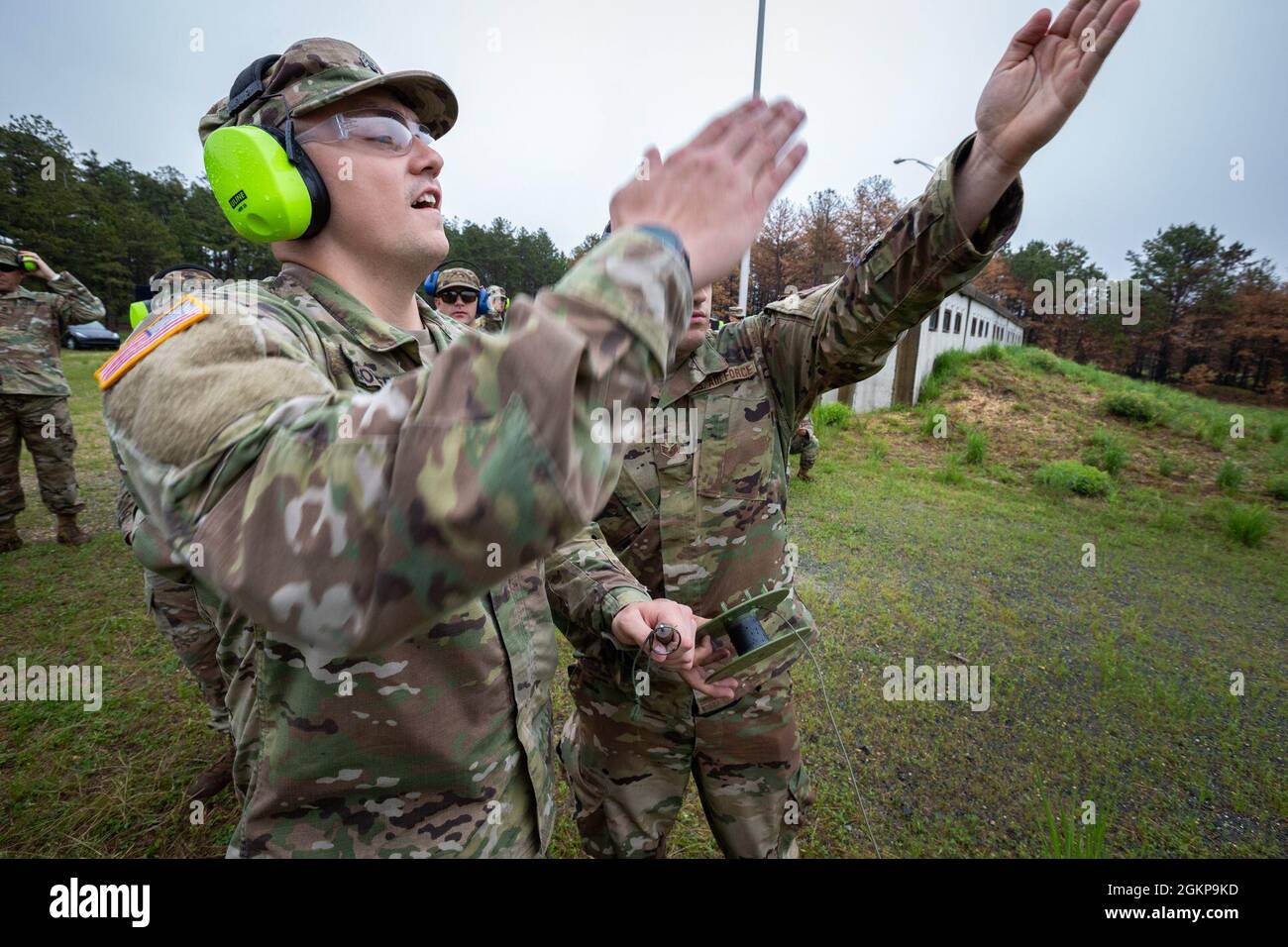 U.S. Army Sgt. Eric J. Boyer, survey team member, 21st Weapons of Mass ...