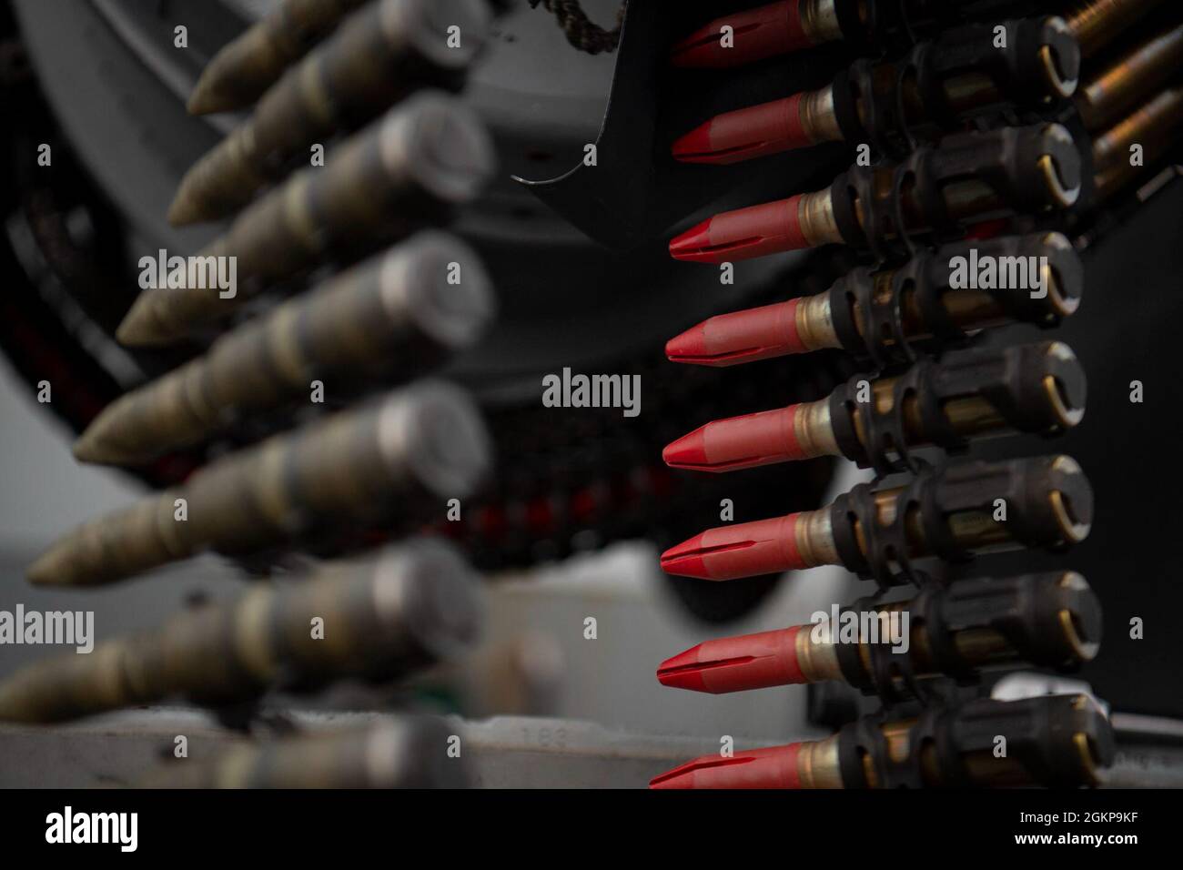 210611-N-CZ893-1033 PACIFIC OCEAN (June 11, 2021) 25mm rounds are ...