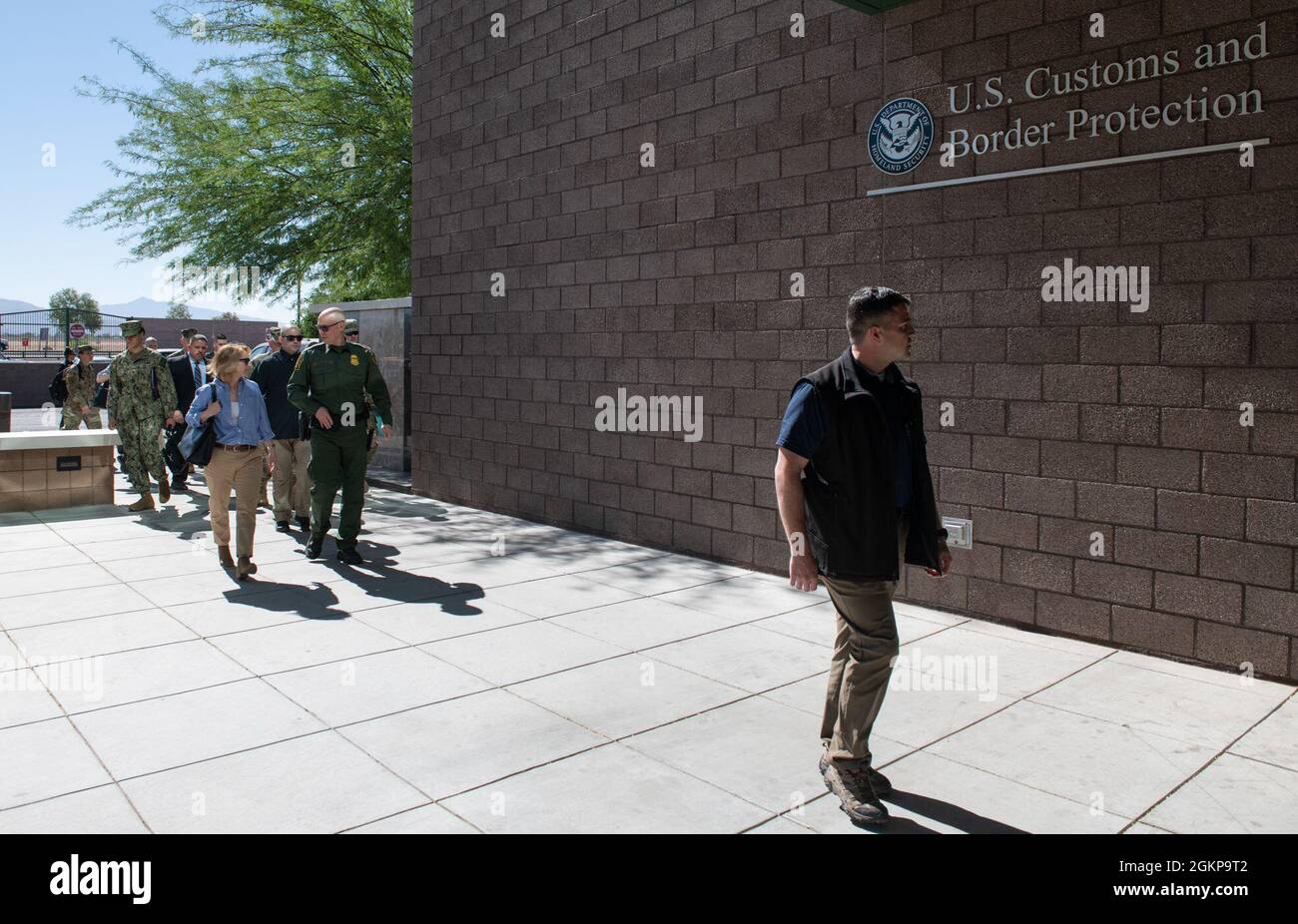 Deputy Secretary of Defense Dr. Kathleen H. Hicks tours U.S. Border ...