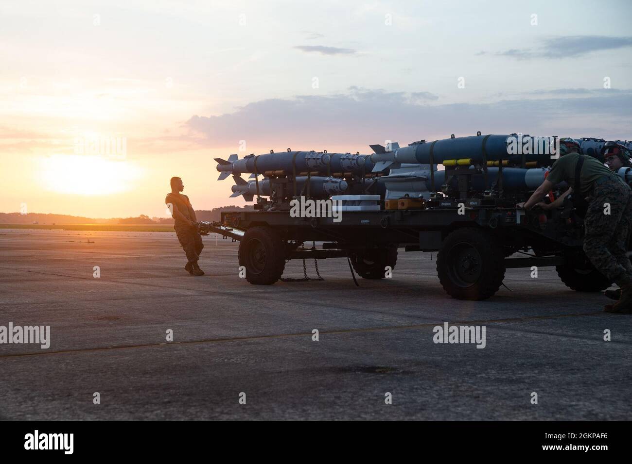United States Marines with Marine All Weather Fighter Attack Squadron ...