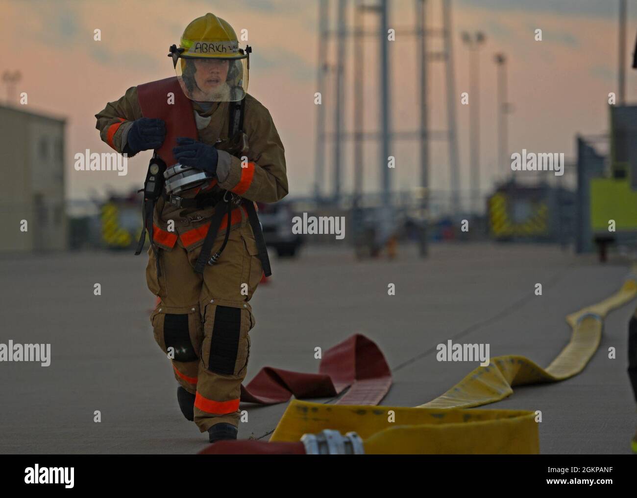 U.S. Air Force Airman Elijah Rich, 312th Training Squadron student ...