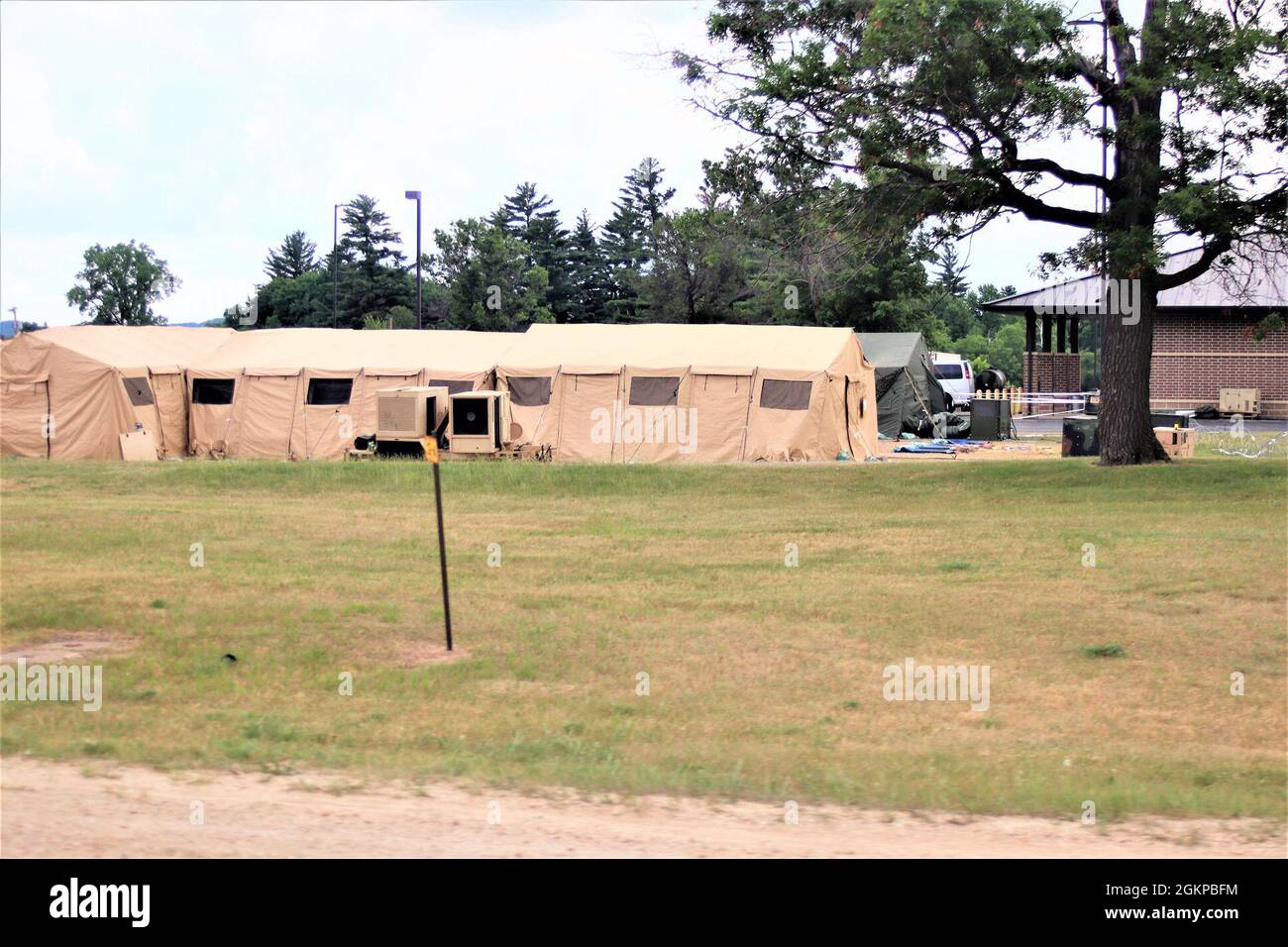 Training operations are shown June 11, 2021, at Fort McCoy, Wis ...
