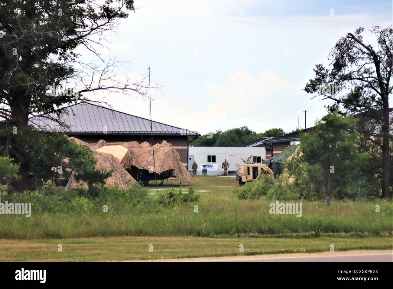 Training operations are shown June 11, 2021, at Fort McCoy, Wis ...