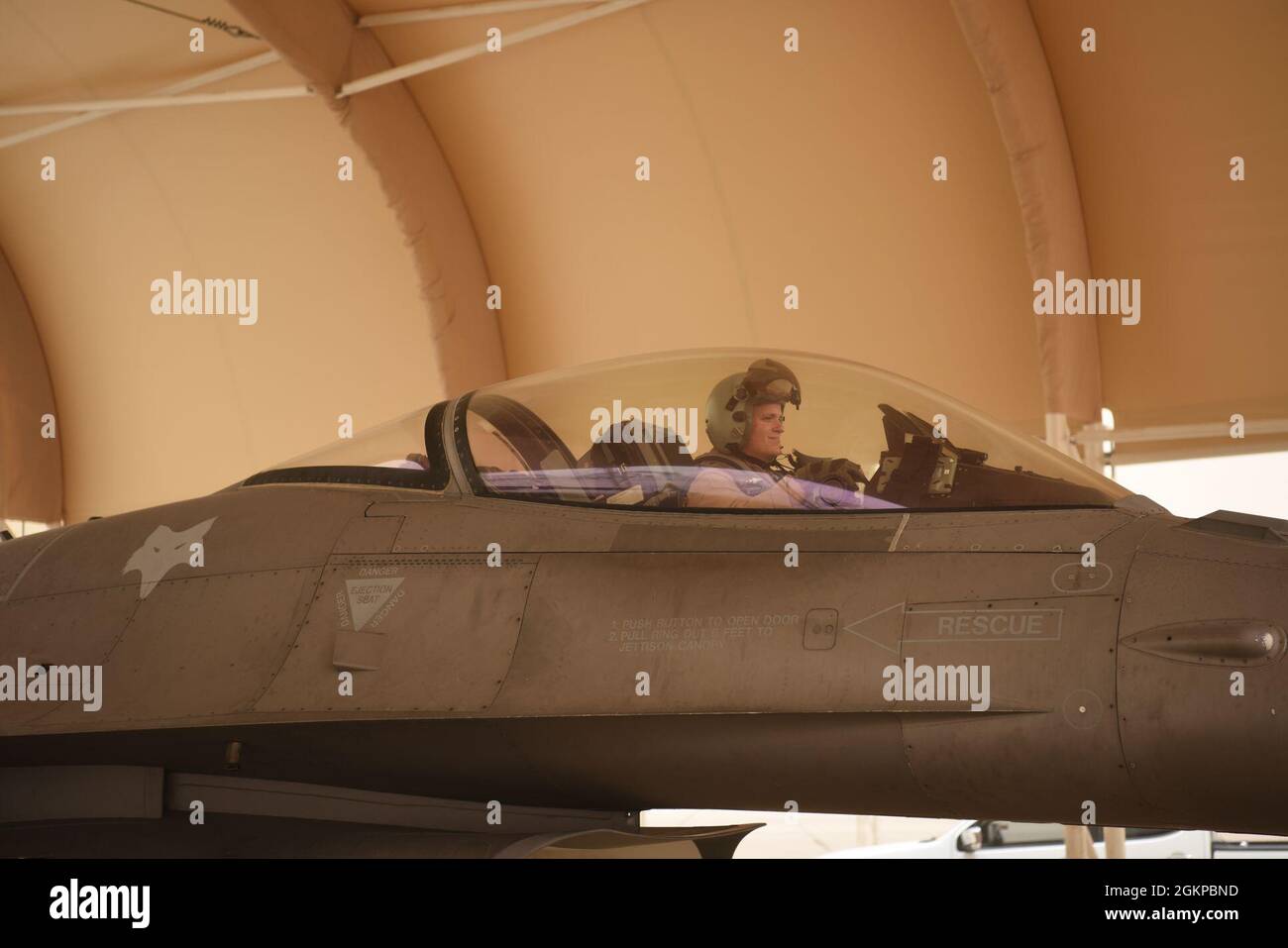 U.S. Air Force Capt. Mark Pierce, 157th Expeditionary Fighter Squadron ...