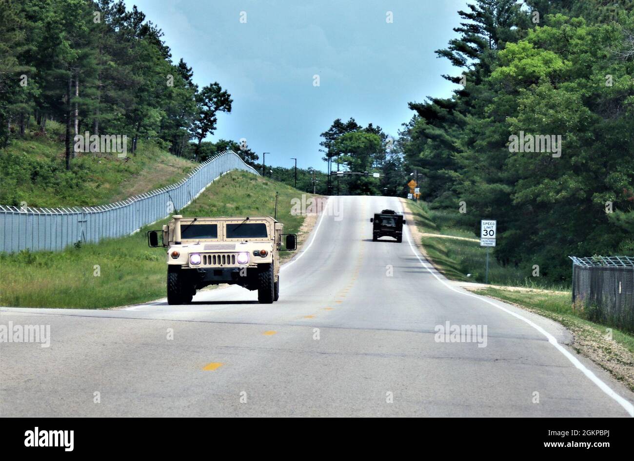 Training operations are shown June 11, 2021, at Fort McCoy, Wis ...