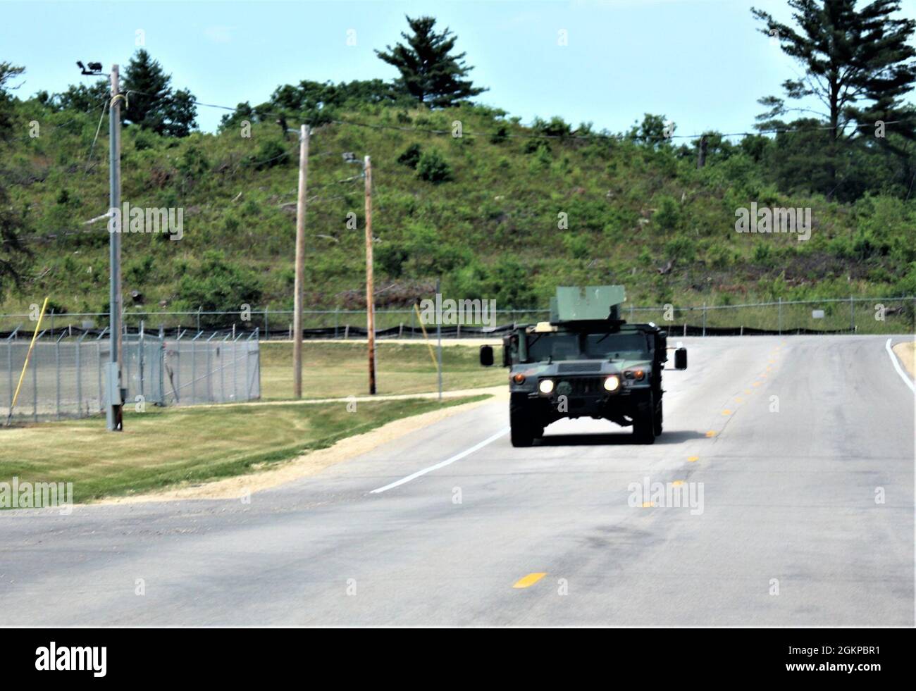 Training operations are shown June 11, 2021, at Fort McCoy, Wis ...