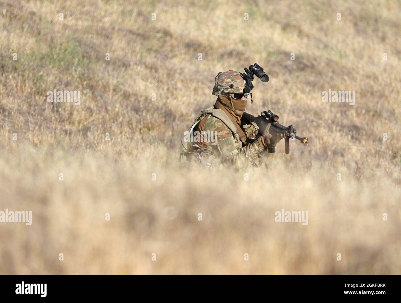 Soldiers assigned to 79th Infantry Brigade Combat Team participate in a ...