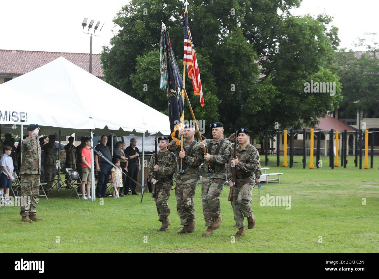 FORT BENNING, Ga - Lt. Col. David Holstead relinquishes command of the ...