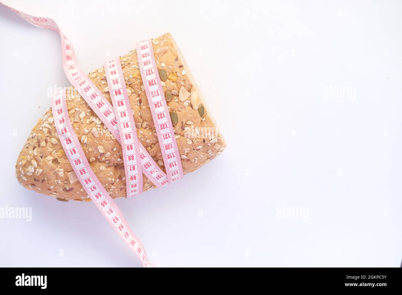 Slice whole meal bread measurement hi-res stock photography and images ...