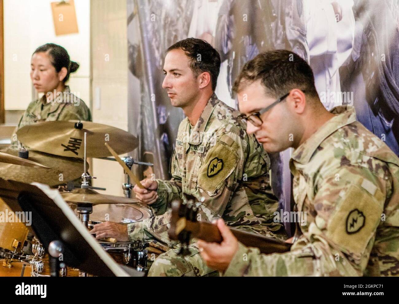 Bronco Cafe for Army Birthday Lunch hour Stock Photo - Alamy