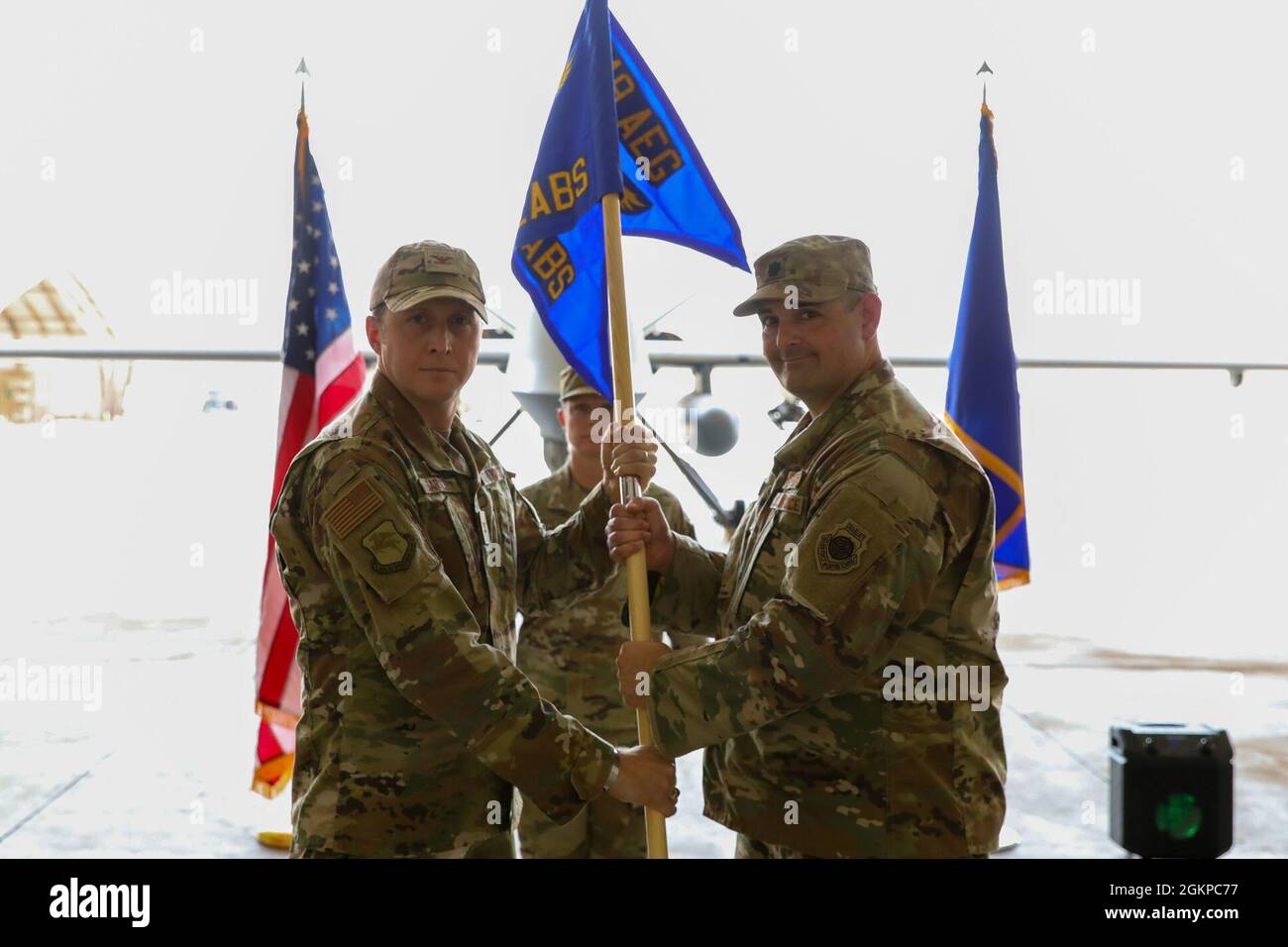 Lt. Col. Jonathan Esses, incoming commander of the 776th Expeditionary ...