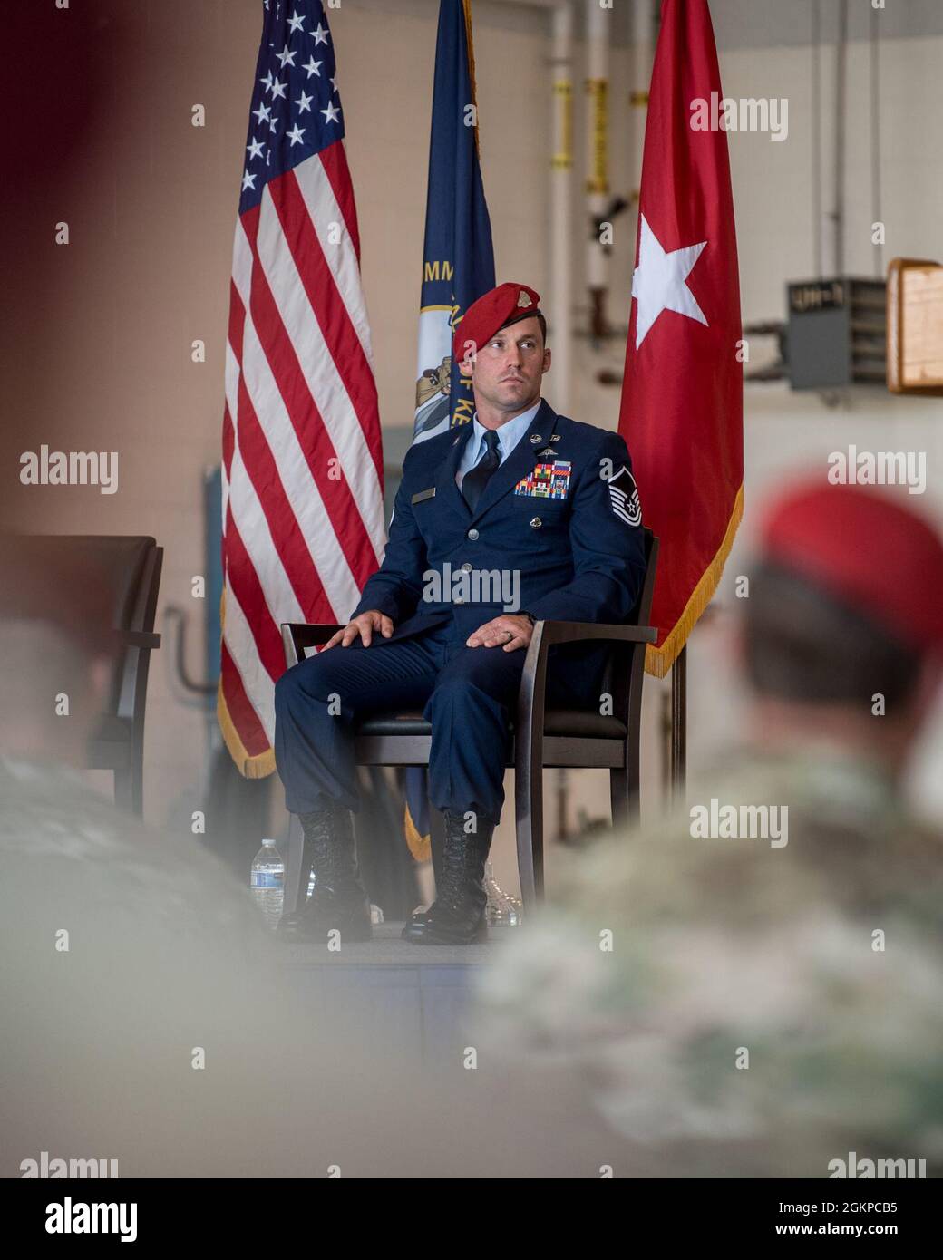 Master Sgt. Daniel Keller, a combat controller in the 123rd Special ...