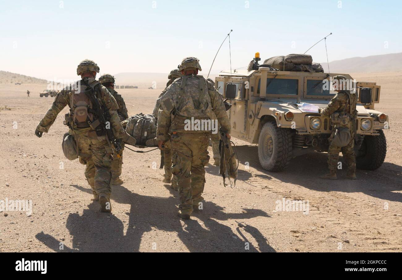Soldiers of the 1st Battalion, 297th Infantry Regiment, Wyoming Army ...