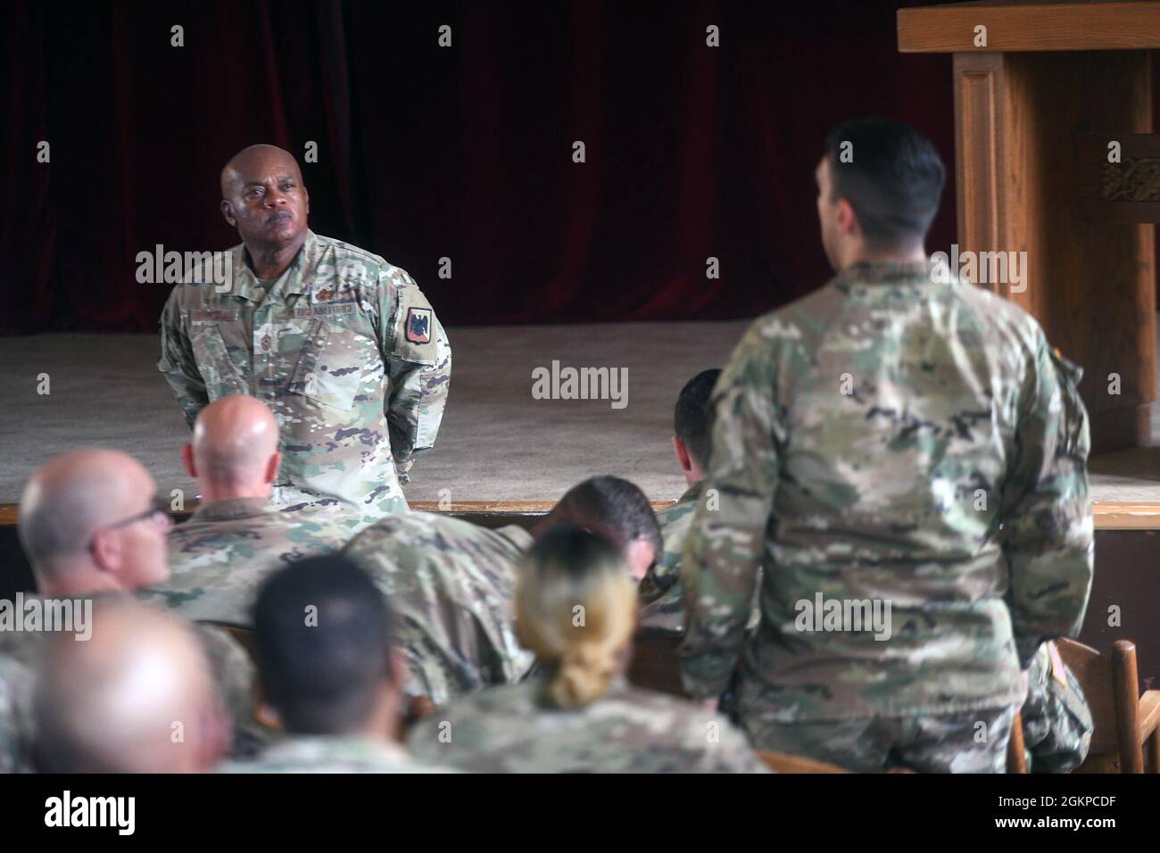 Senior Enlisted Advisor Tony Whitehead, senior enlisted advisor to the ...