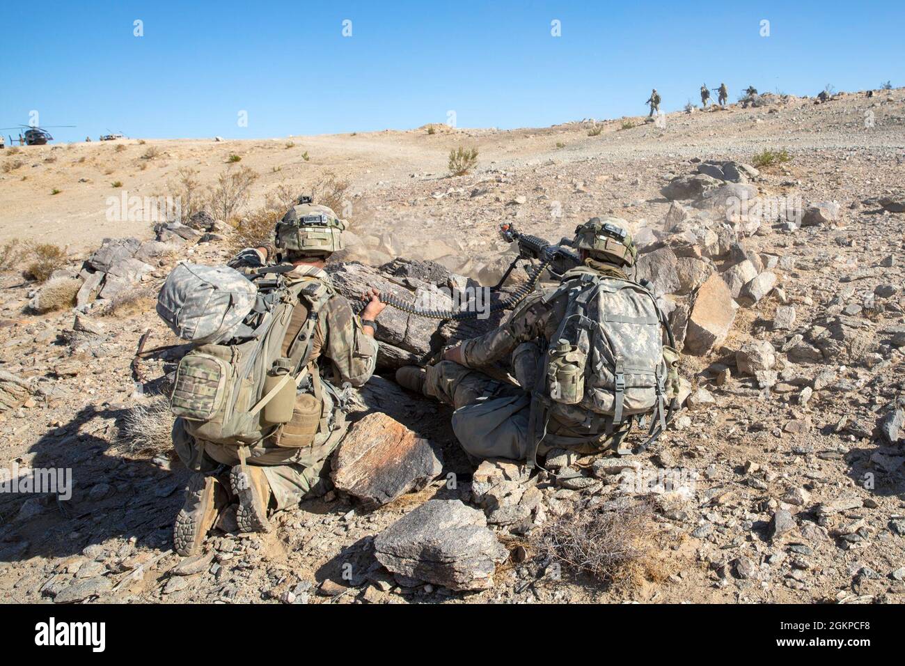 Spc. Michael Geiling and Spc. Trent Baker, both infantrymen with the ...