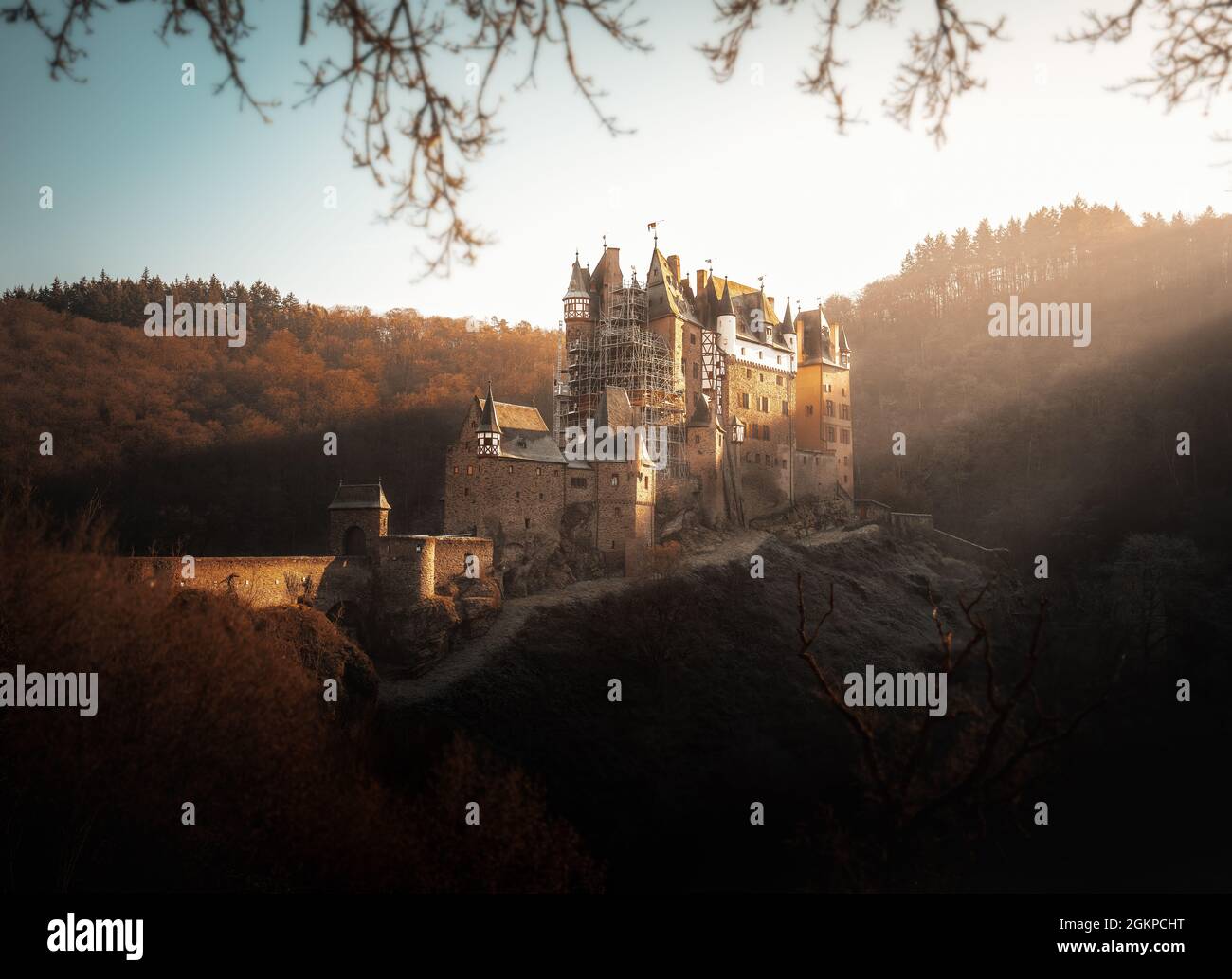 Eltz Castle (Burg Eltz) - Rhineland-Palatinate, Germany Stock Photo - Alamy