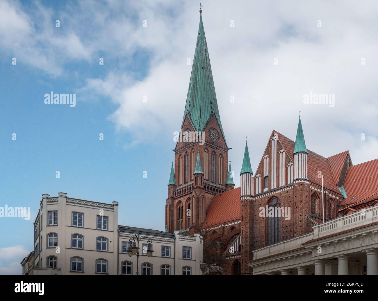 Schwerin cathedral hi-res stock photography and images - Alamy