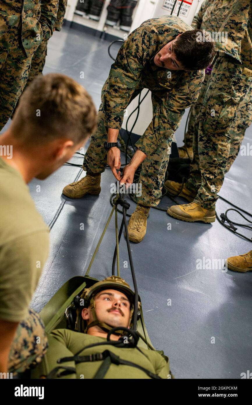 U.S. Marines with Maritime Raid Force (MRF), 31st Marine Expeditionary ...