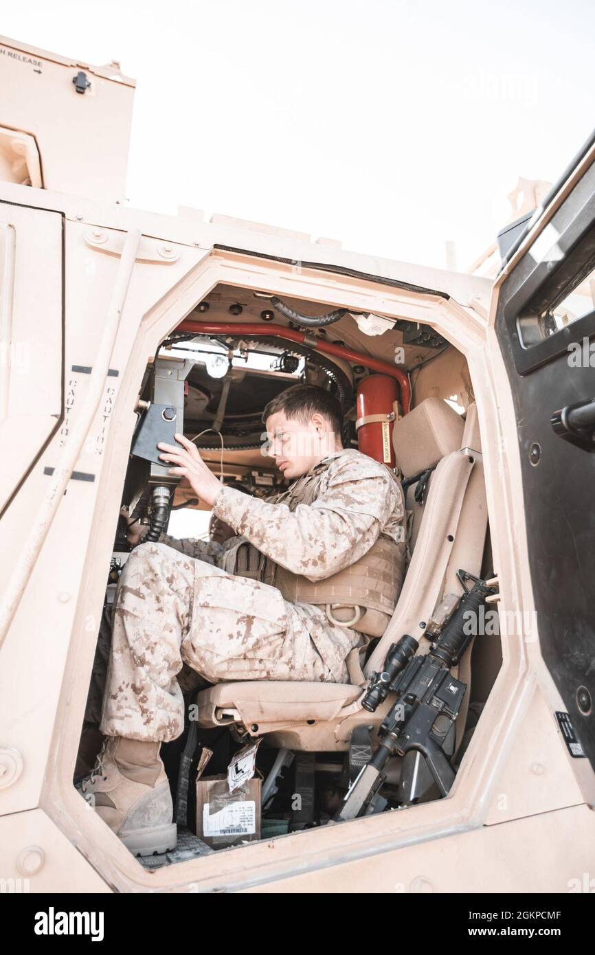 U.S. Marines assigned to the Special Purpose Marine Air-Ground Task ...