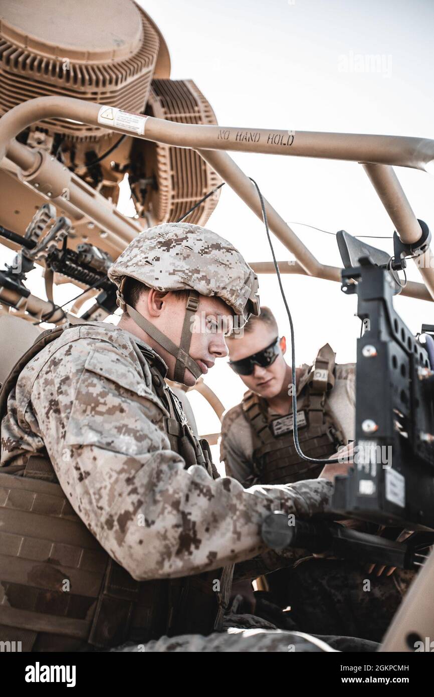 U.S. Marines assigned to the Special Purpose Marine Air-Ground Task ...