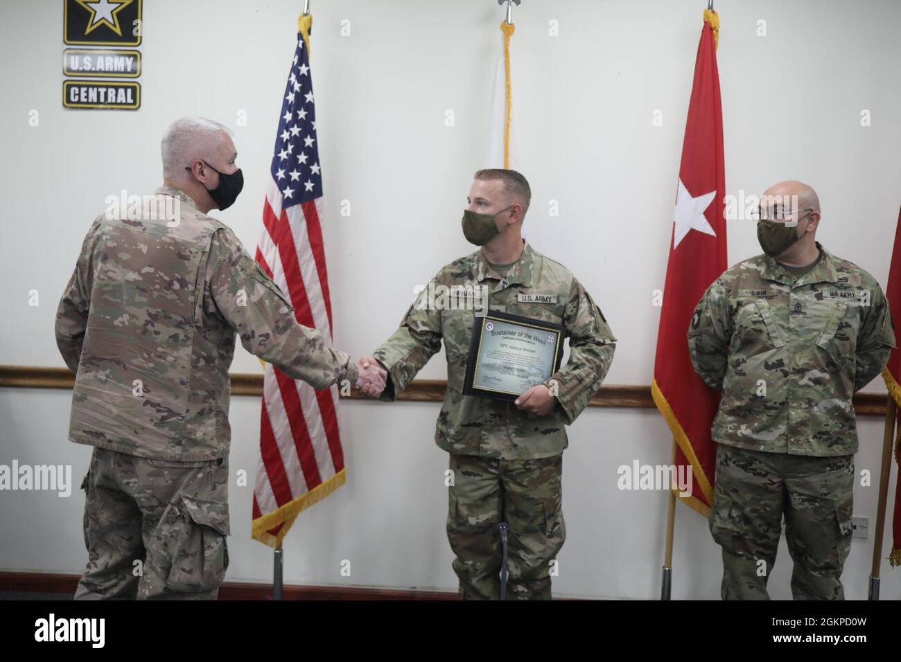 Maj. Gen. John P. Sullivan, commanding general, 1st Theater Sustainment ...