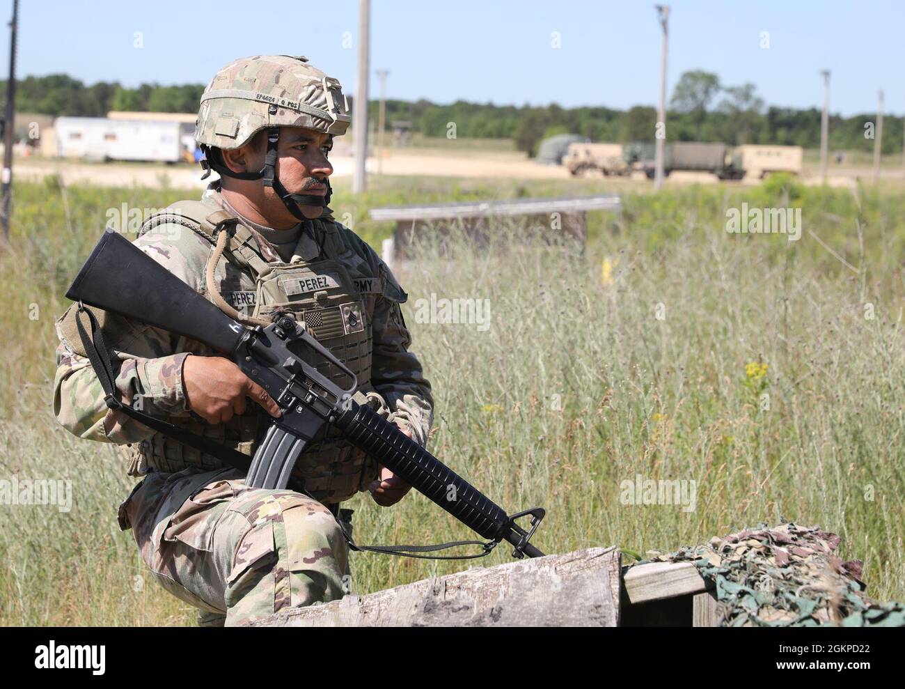 U.S. Army Reserve Soldiers participating in Warrior Exercise 86-21-02 ...