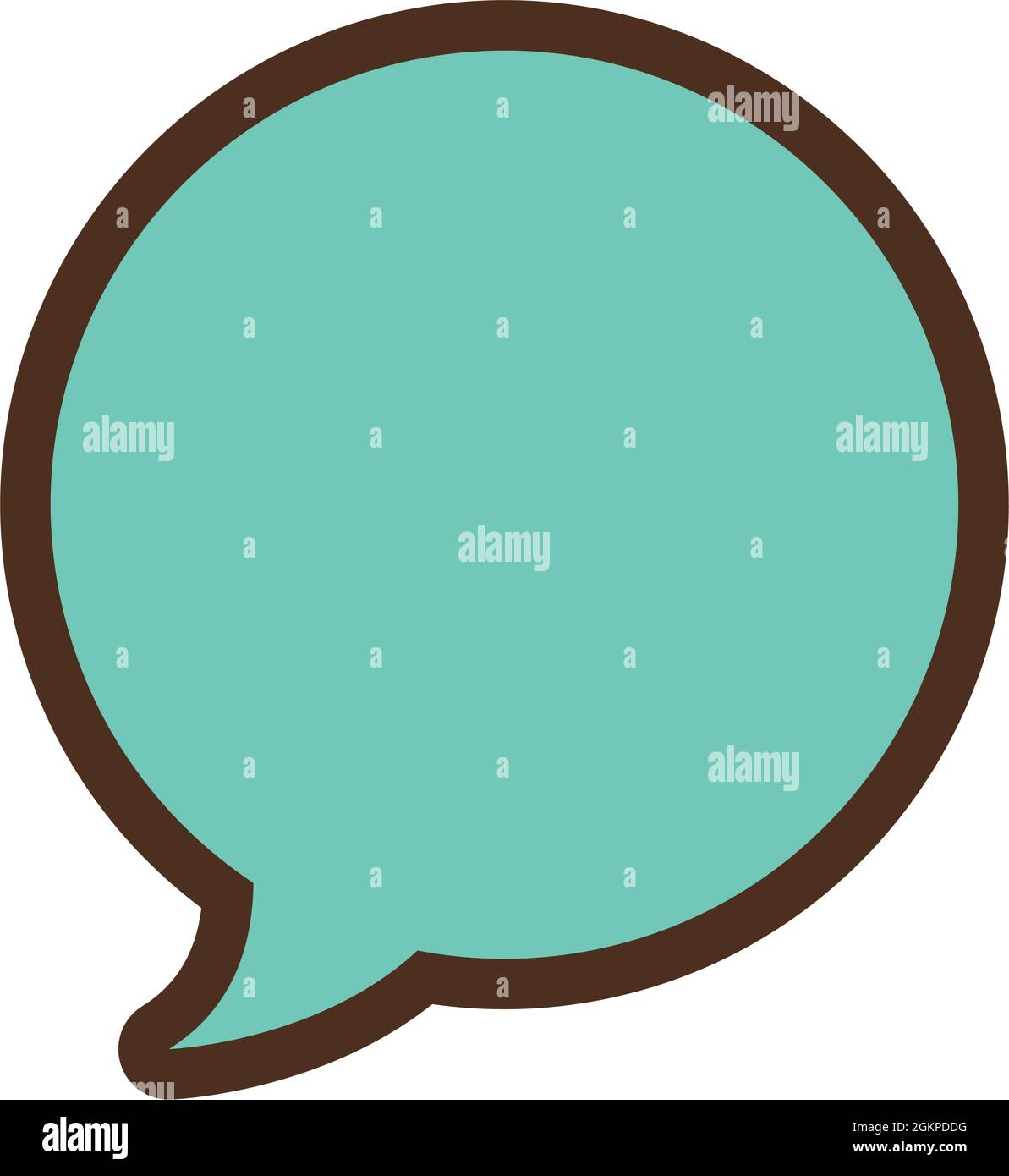 Isolated comic bubble chat icon Stock Vector Image & Art - Alamy