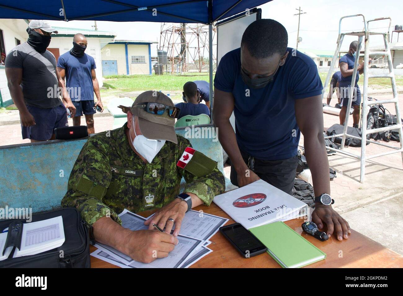 Canadian Army Combat Diver, Warrant Officer, Joseph George of the ...