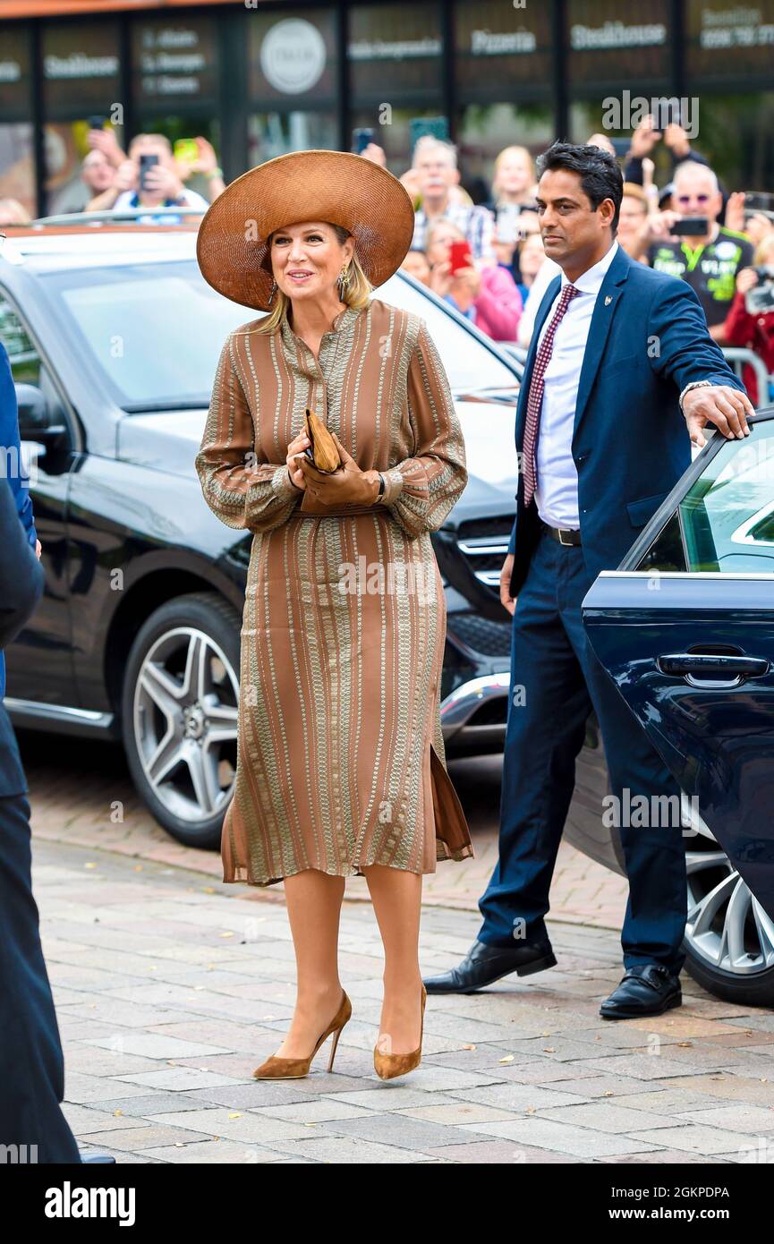 Queen Maxima at the opening of the House of Culture and Administration ...