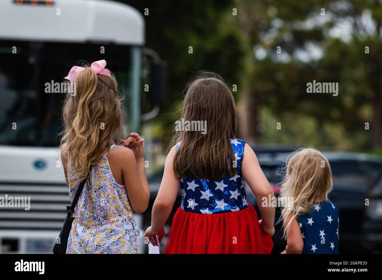 Family members wait to greet Airmen assigned to the 41st Rescue ...