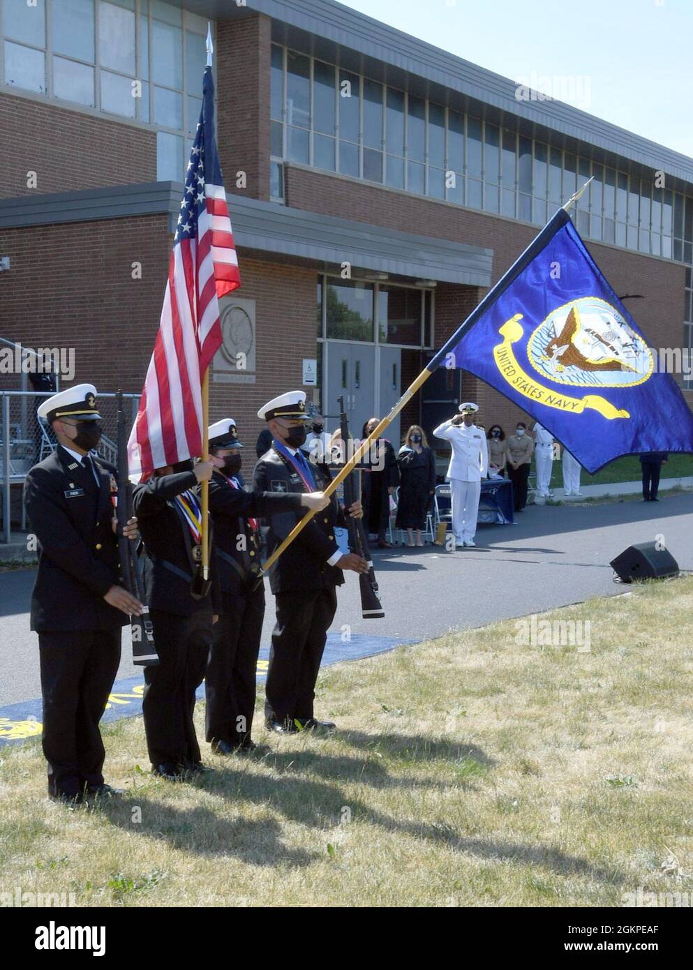 CHICAGO (June 12, 2021) The Hyman G. Rickover Naval Academy Navy Junior ...