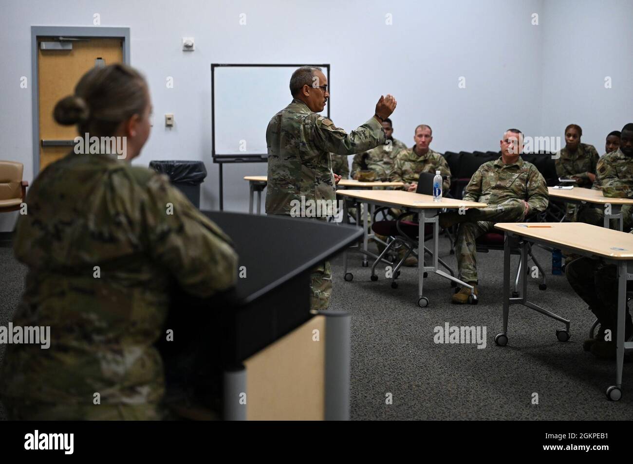 U.S. Air Force Chief Master Sgt. Francisco Ramirez, Command Chief of ...