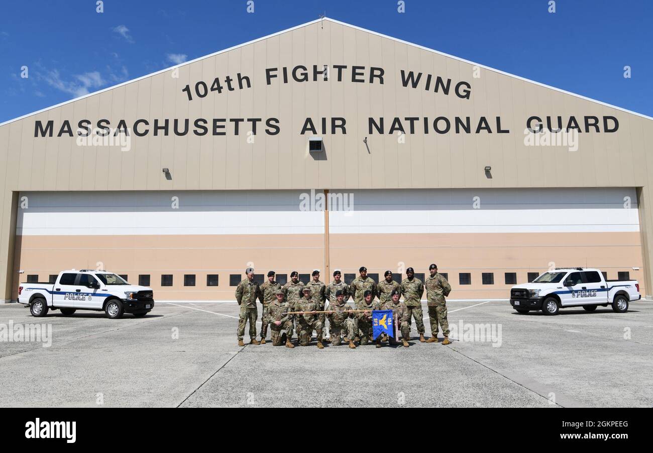 The 104th Security Forces Squadron at Barnes Air National Guard Base ...